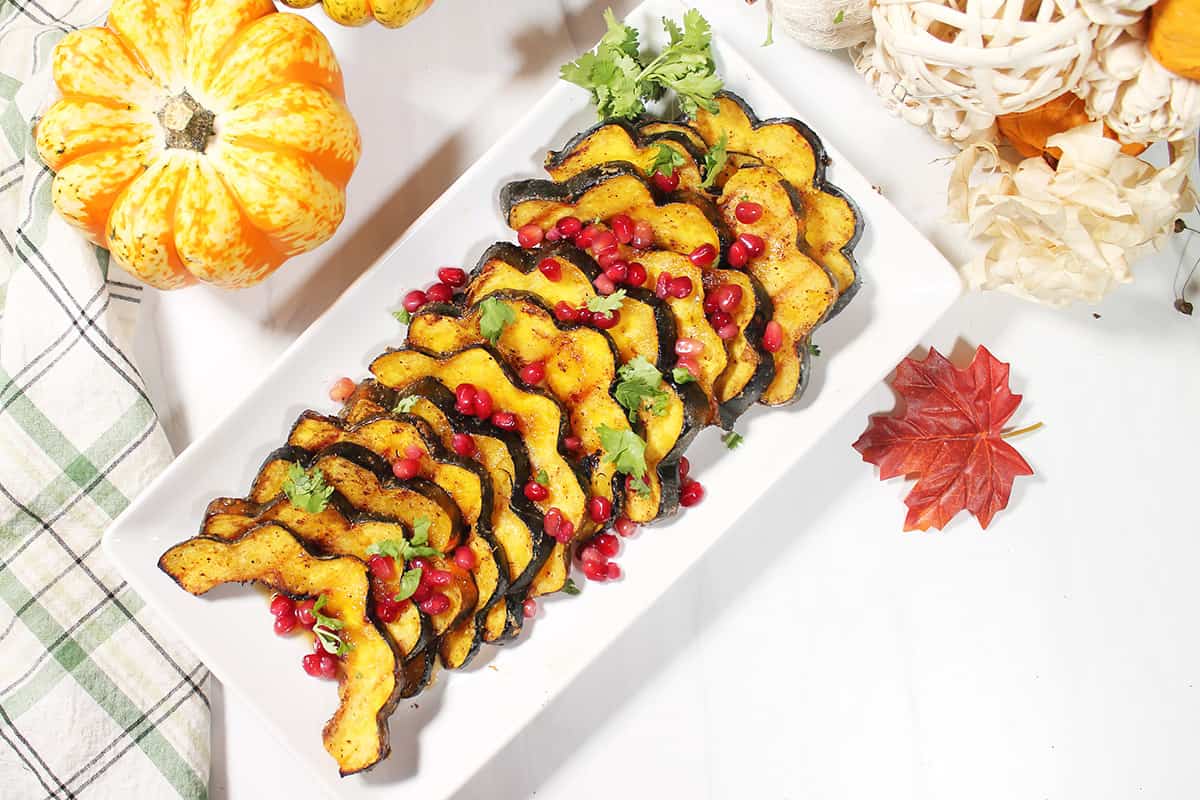 Grilled Acorn Squash