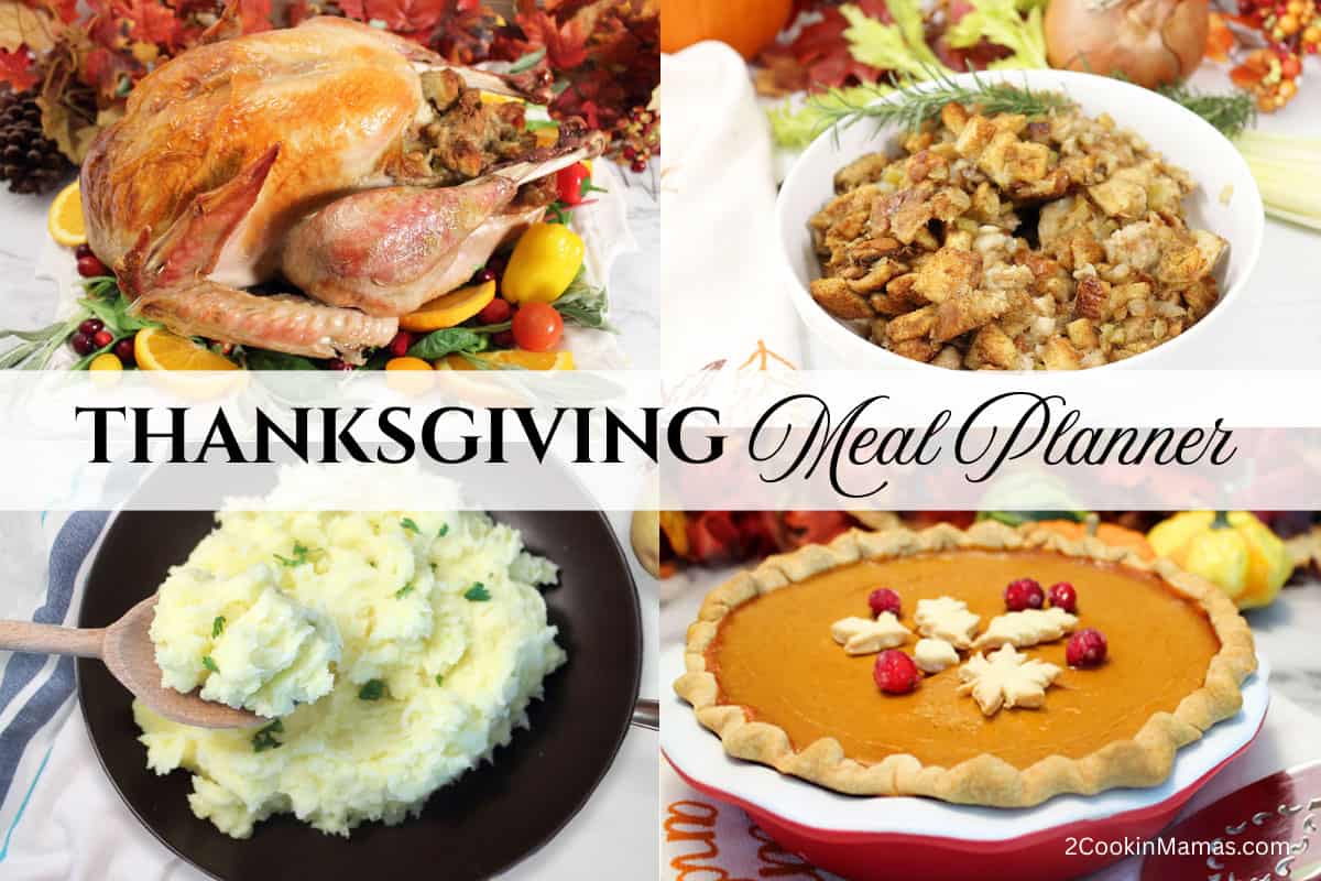 No Stress Thanksgiving Meal Planner
