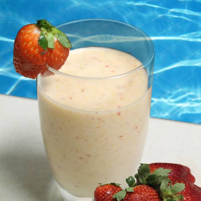 Healthy Tropical Chia Smoothie