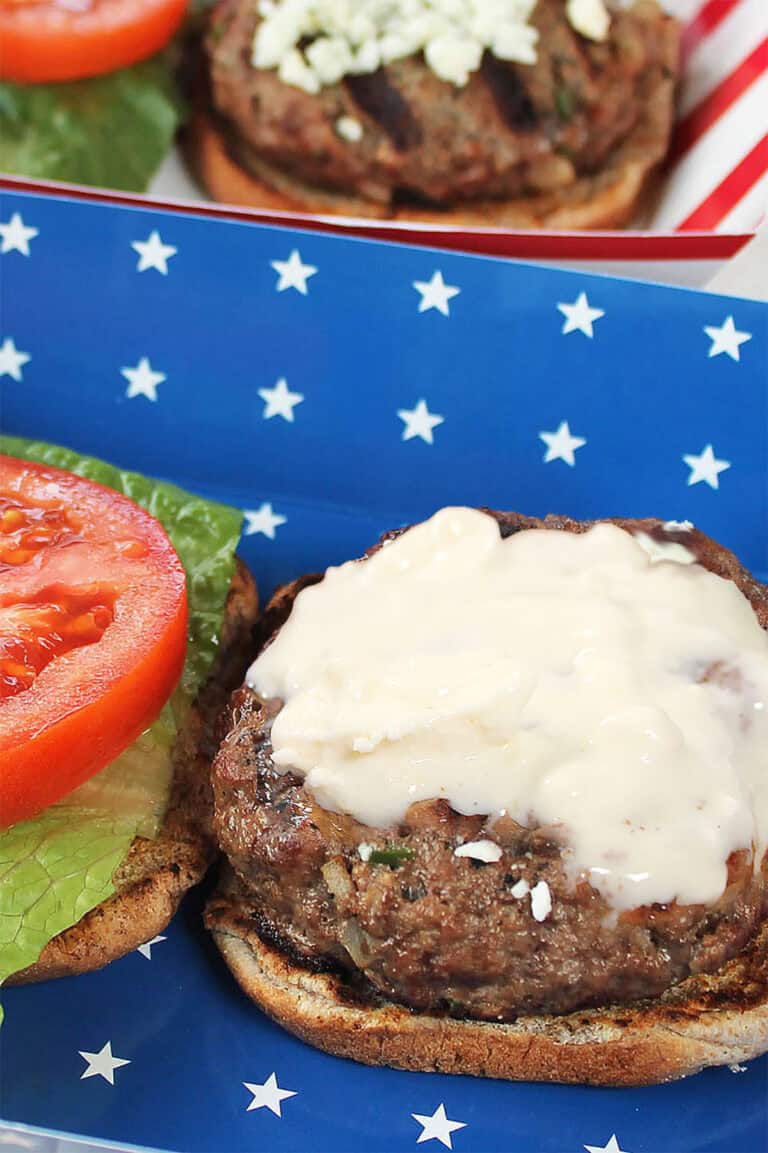 Blue Cheese Burgers Recipe