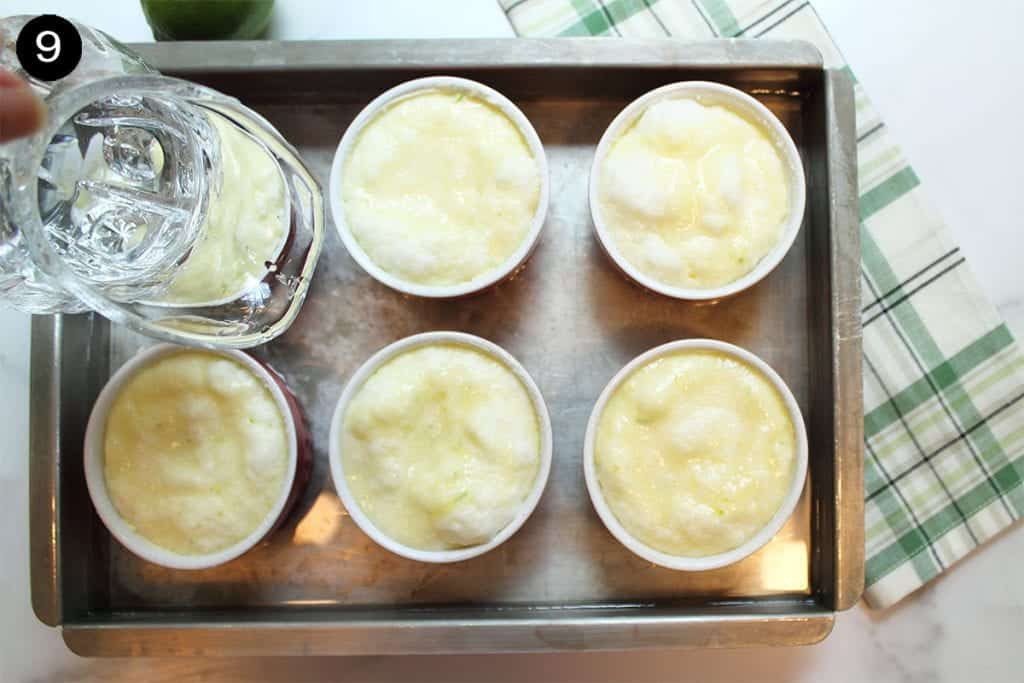 Key Lime Pudding Cake - 2 Cookin Mamas