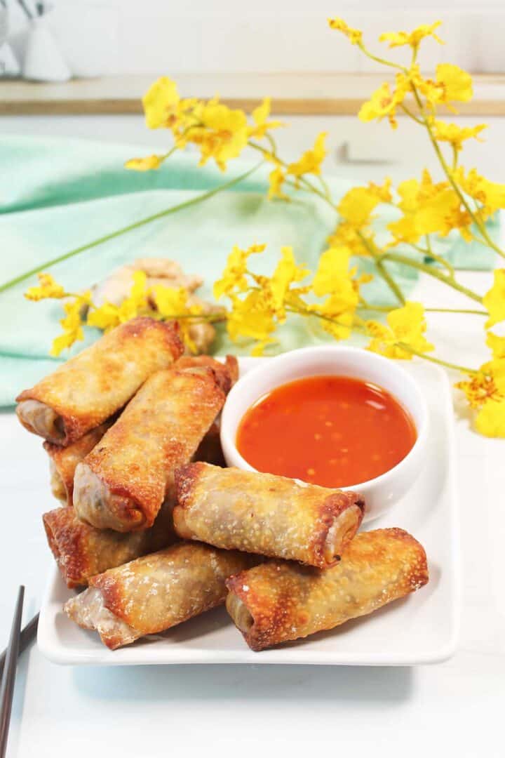 Air Fryer Vegetable Egg Rolls