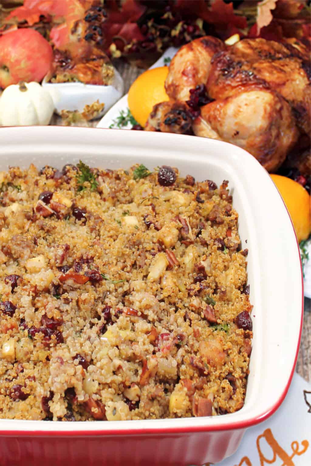 Best Quinoa Stuffing Recipe (Gluten Free) - 2 Cookin Mamas