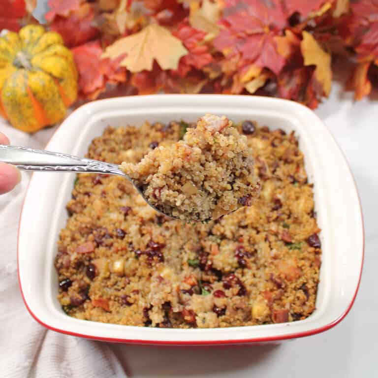 Best Quinoa Stuffing Recipe (Gluten Free) - 2 Cookin Mamas