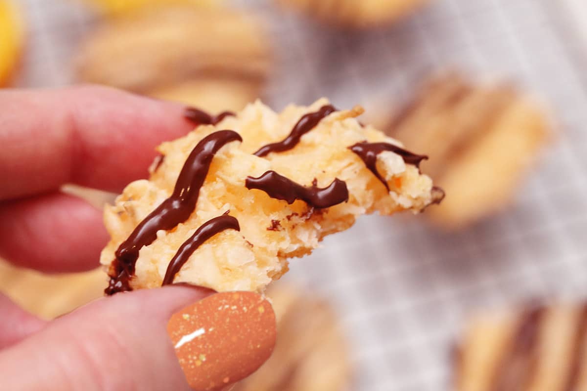 Easy Orange Coconut Macaroons