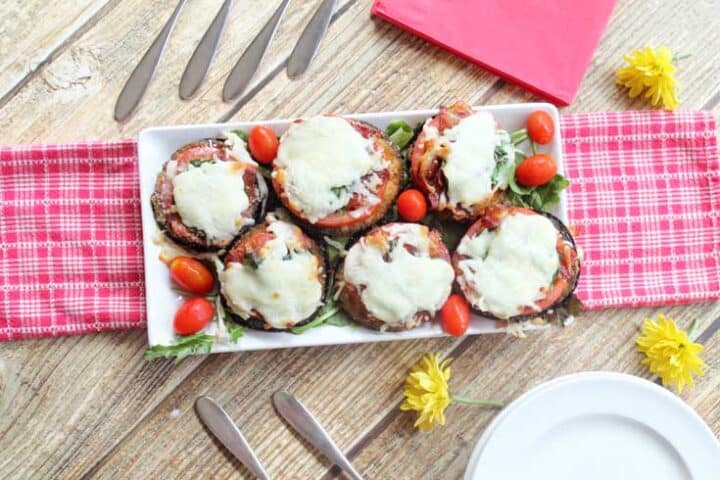 BLT Stacks with Eggplant