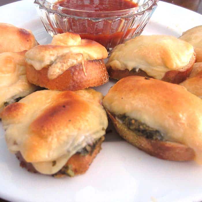 Smoked Gouda Bruschetta Appetizer - 2 Cookin Mamas