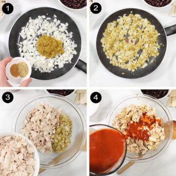 Turkey Enchilada Casserole