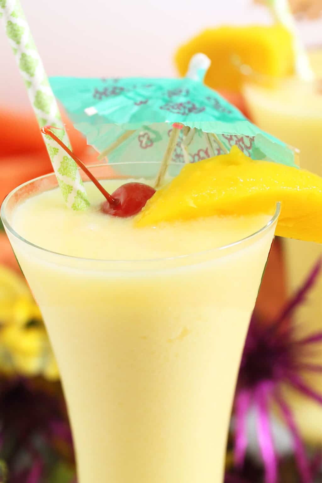Mango Colada - A Tropical Cocktail