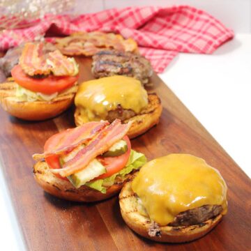 Best Buffalo Burger Recipe (Bison Burgers) - 2 Cookin Mamas