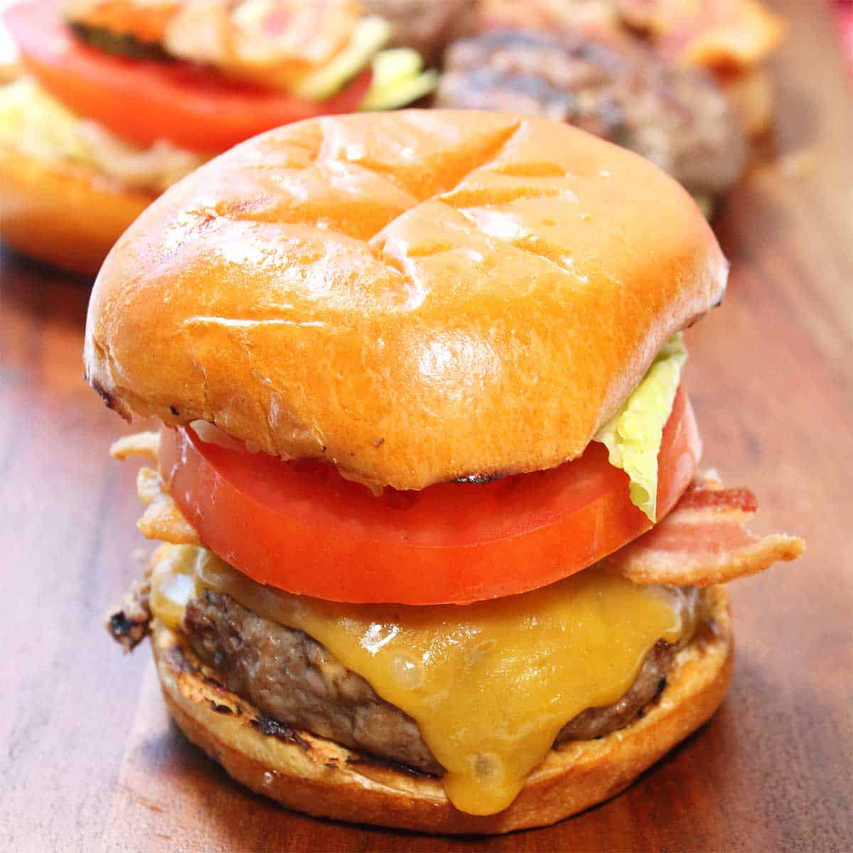 Best Buffalo Burger Recipe (Bison Burgers) - 2 Cookin Mamas