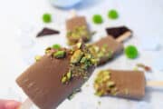 Chocolate Pistachio Popsicles - A Summertime Treat - 2 Cookin Mamas