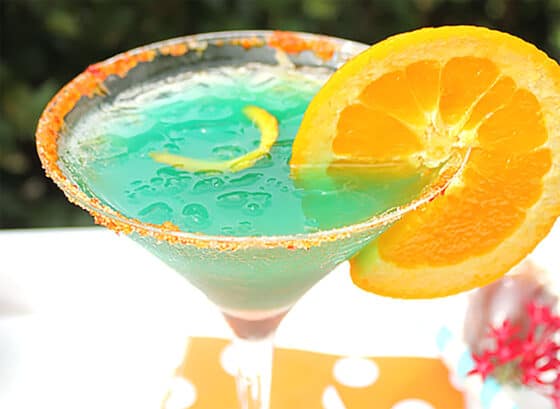 Blue Curacao Cocktail - A Tropical Drink