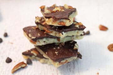 Easy Chocolate Toffee Crunch - 2 Cookin Mamas
