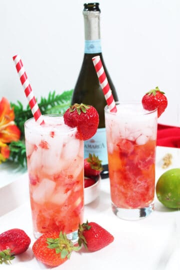 Strawberry Rum Cocktail