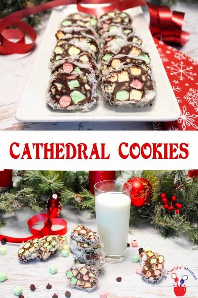 Easy No-Bake Cathedral Cookies