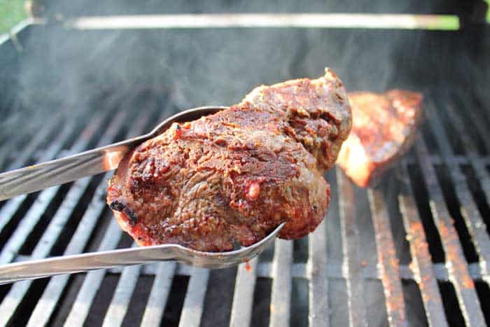 Easy Grilled Filet Mignon Dinner with Herb Butter - 2 Cookin' Mamas