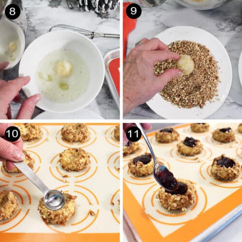 Shortbread Cookies with Jam