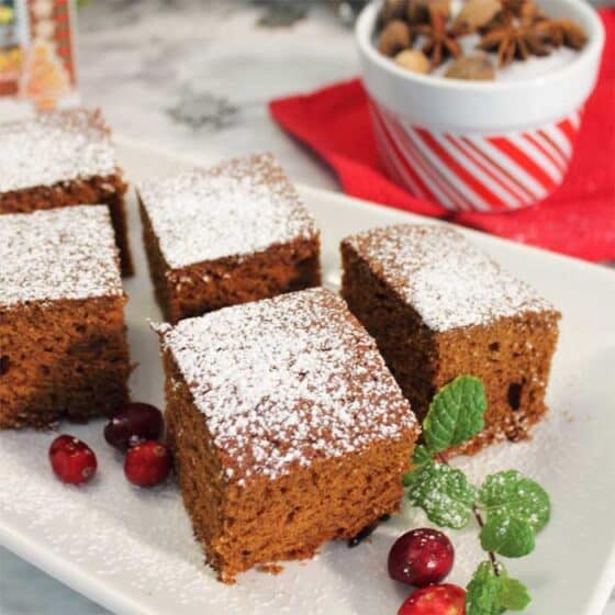 Spicy Gingerbread Cake