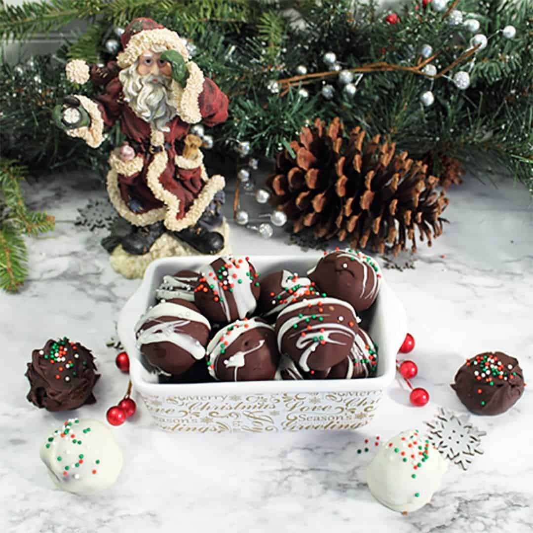 Gingerbread Truffles - 2 Cookin Mamas