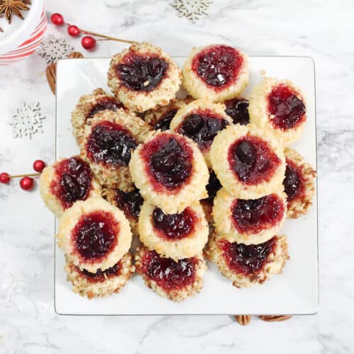 Shortbread Cookies with Jam