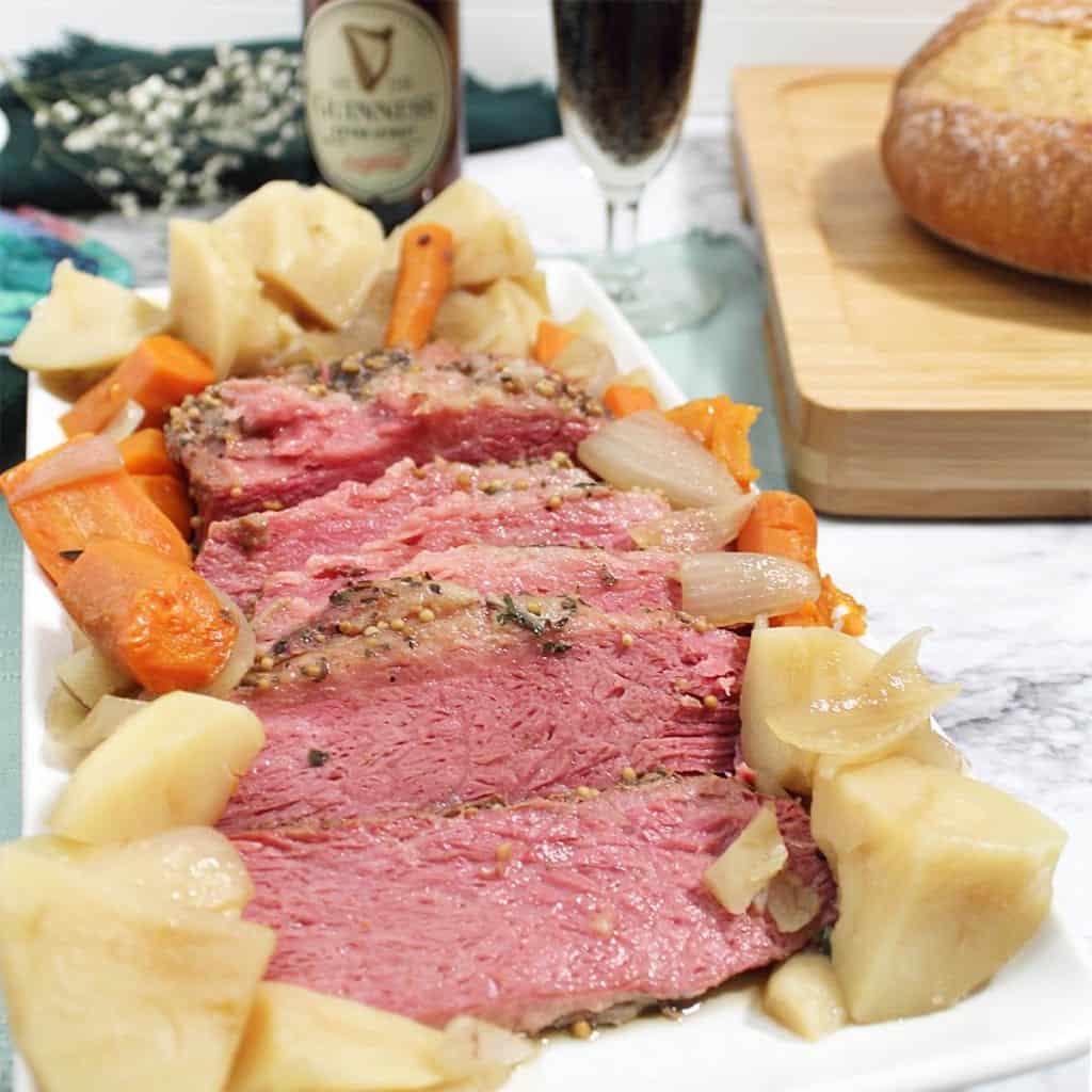 Easy Instant Pot Corned Beef with Beer