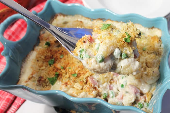 Gnocchi Gratin with Ham Recipe - 2 Cookin Mamas