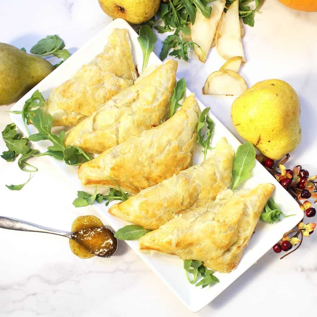 Ham and Cheese Puff Pastry Pockets