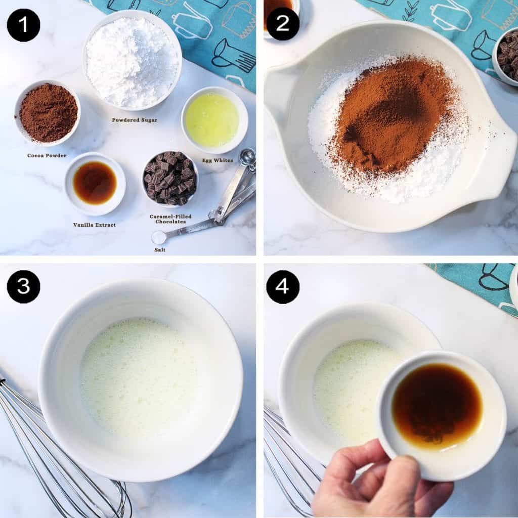 Flourless Caramel Chocolate Cookies