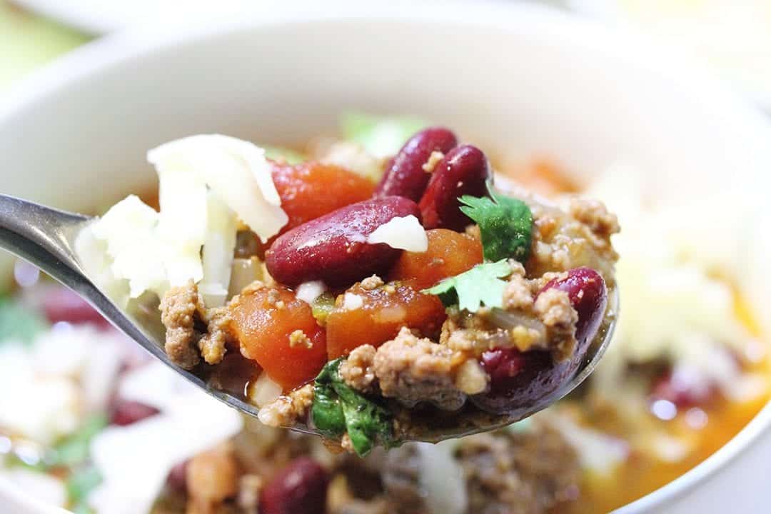 Easy Mexican Chili Recipe - 2 Cookin Mamas