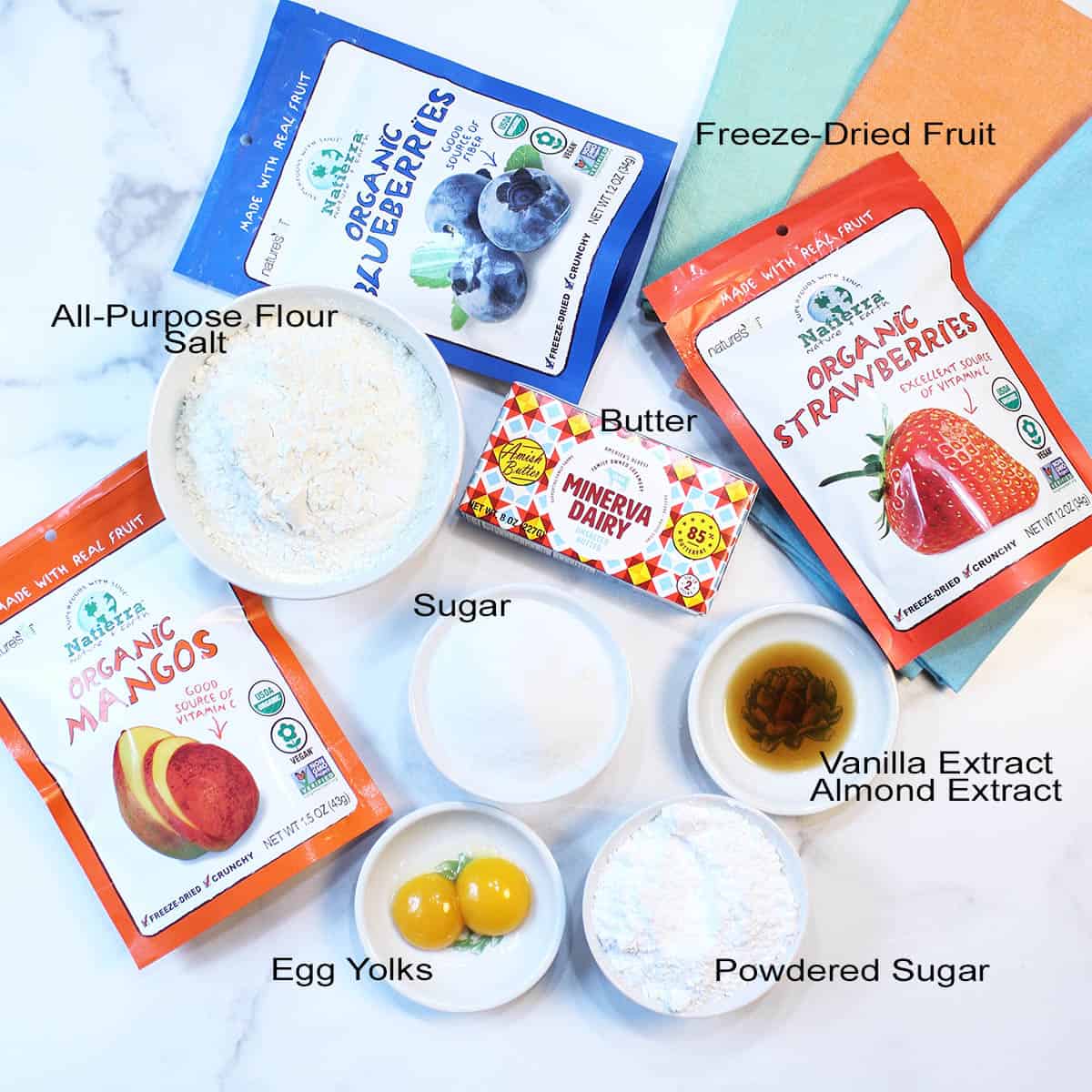 Pastel Cookies - 2 Cookin Mamas