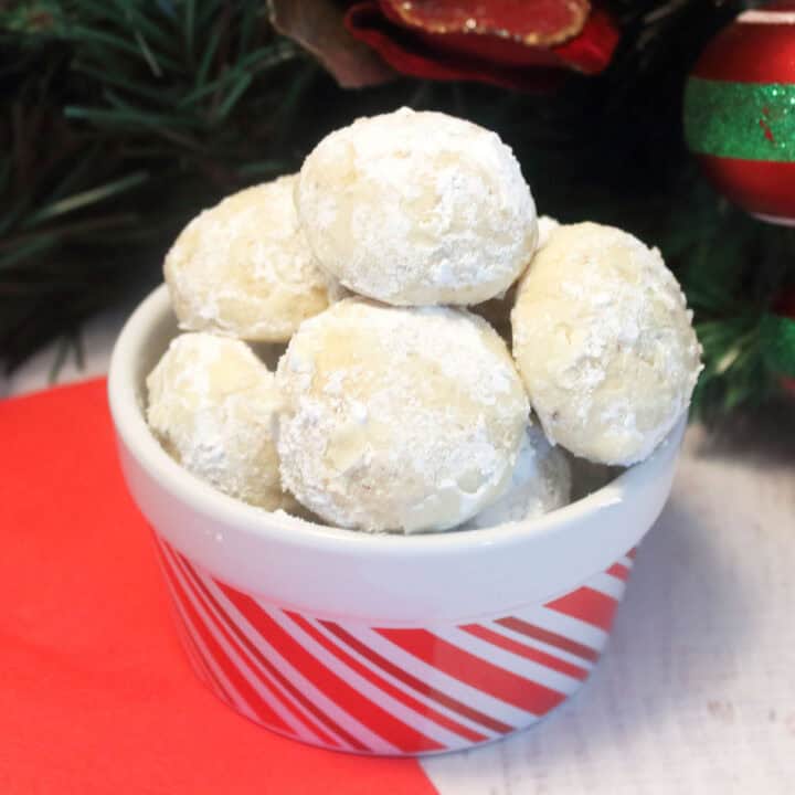 Brazil Nut Snowball Cookies