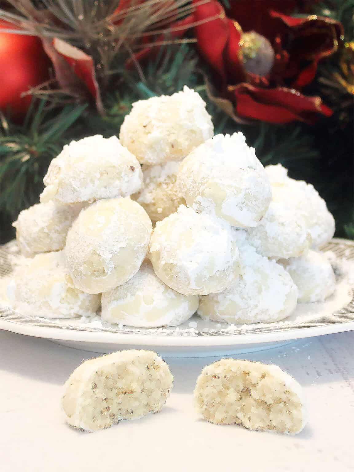 Brazil Nut Snowball Cookies