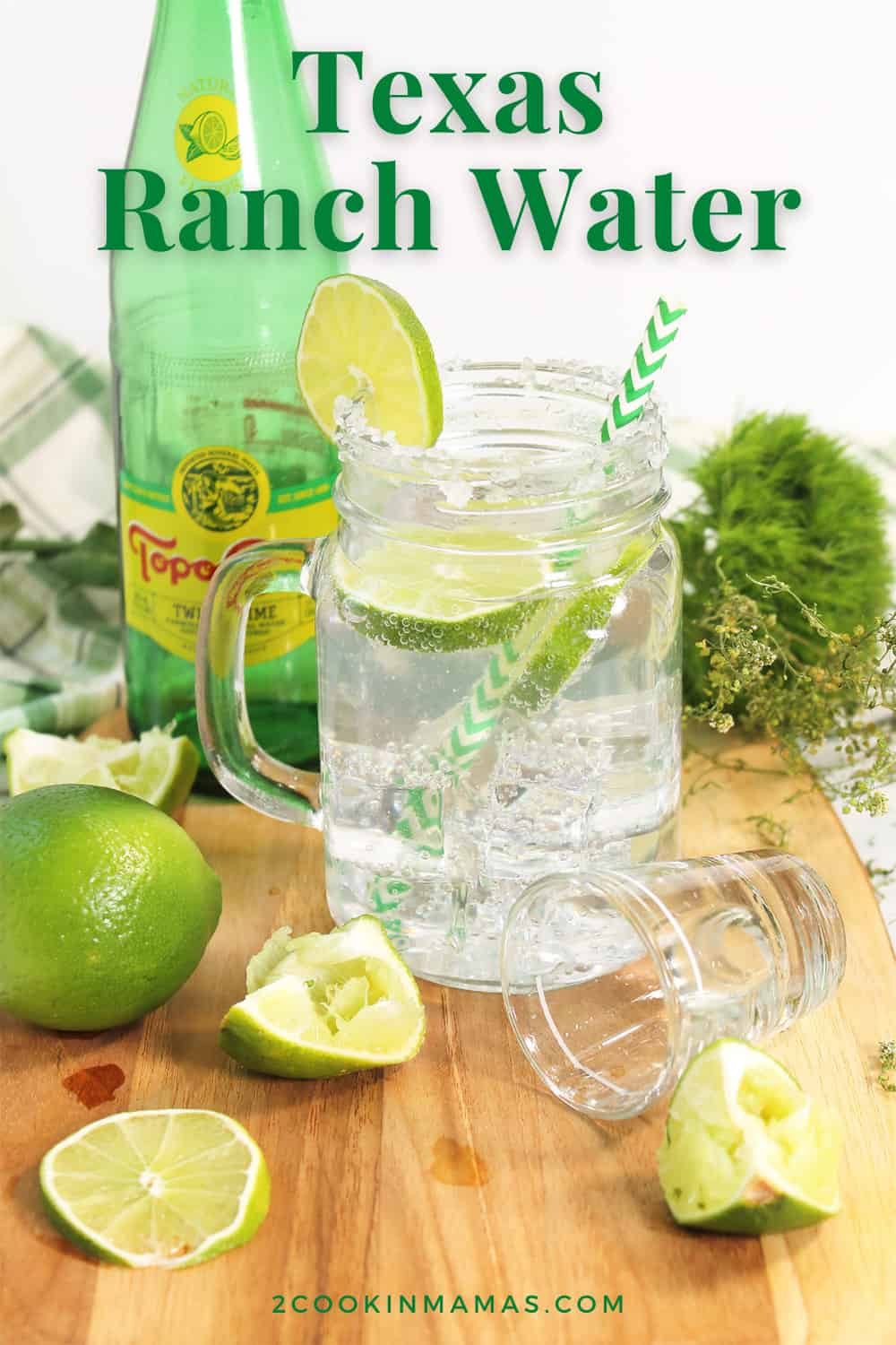 Texas Ranch Water Drink Recipe - 2 Cookin Mamas