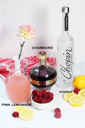 Pink Lemonade Cocktail