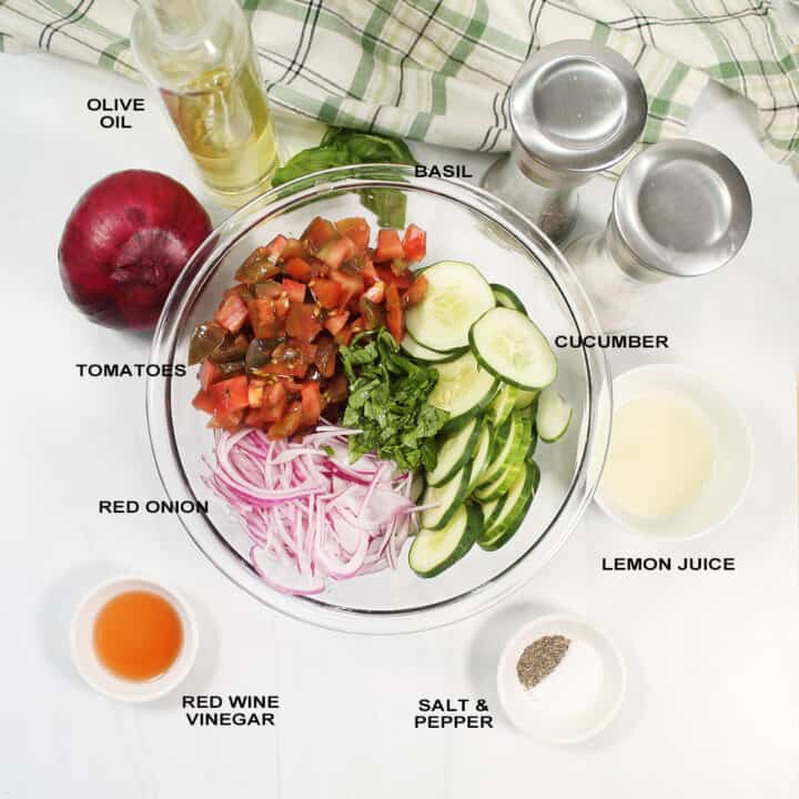 Cucumber Tomato Salad