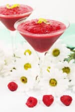Best Frozen Raspberry Daiquiri Recipe - 2 Cookin Mamas