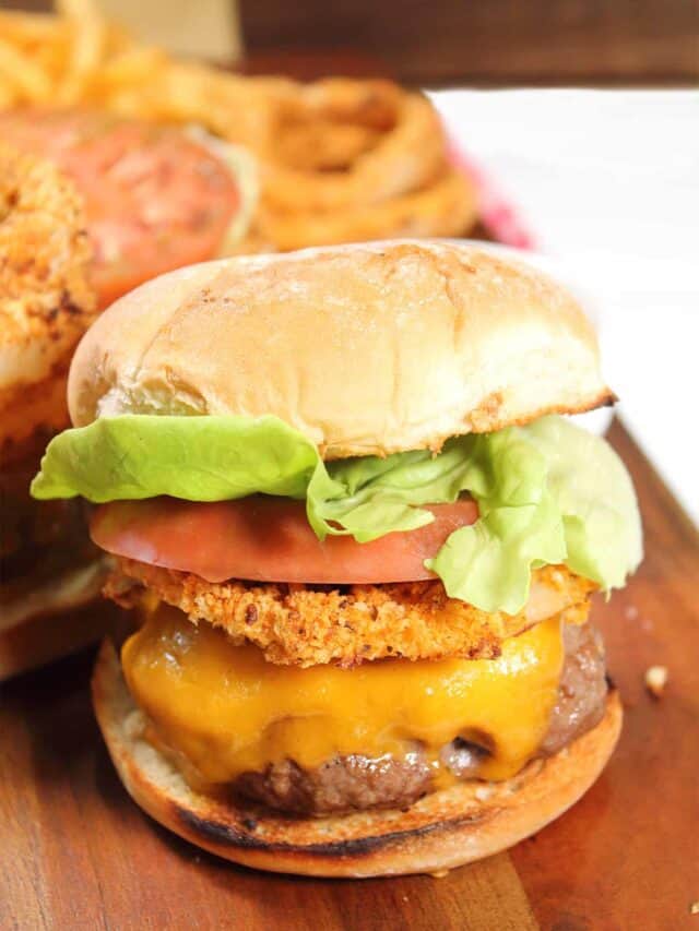 Rodeo Burger - 2 Cookin Mamas