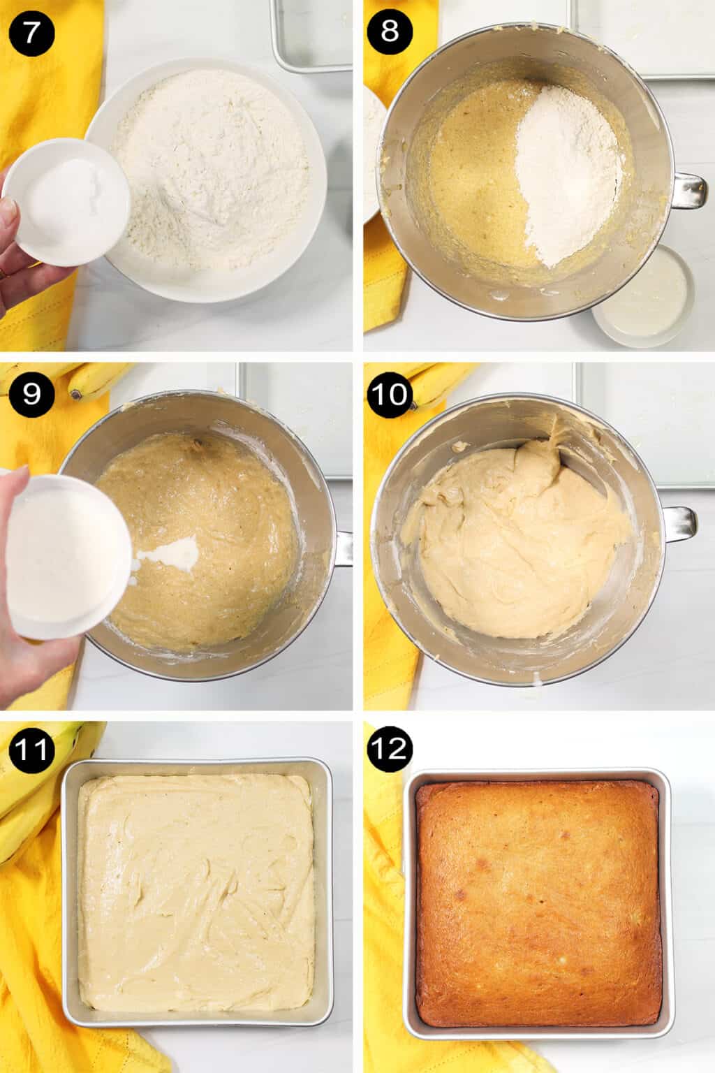 Banana Snack Cake
