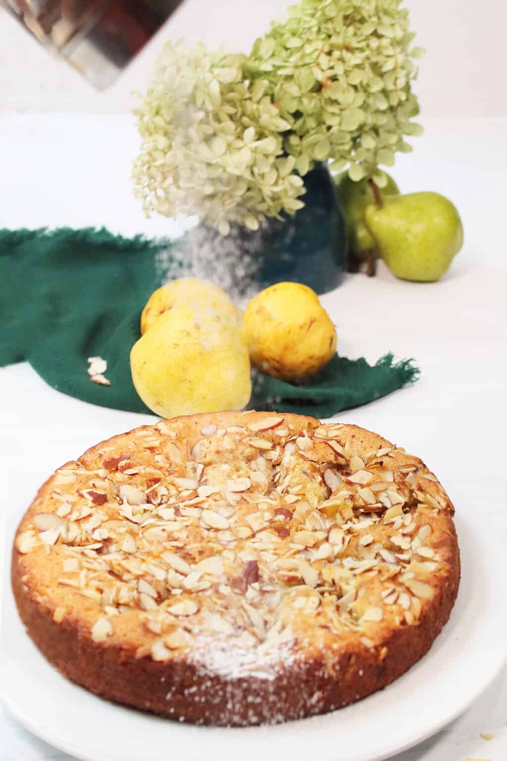 Pear Almond Cake