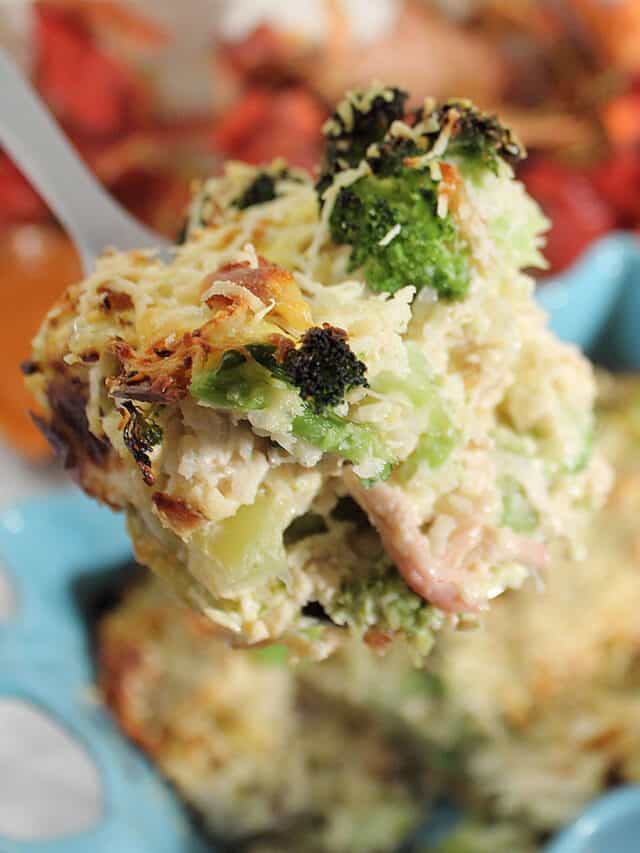 Chicken Broccoli Casserole - 2 Cookin Mamas