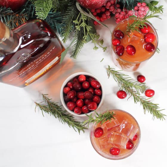 Cranberry Bourbon Cocktail