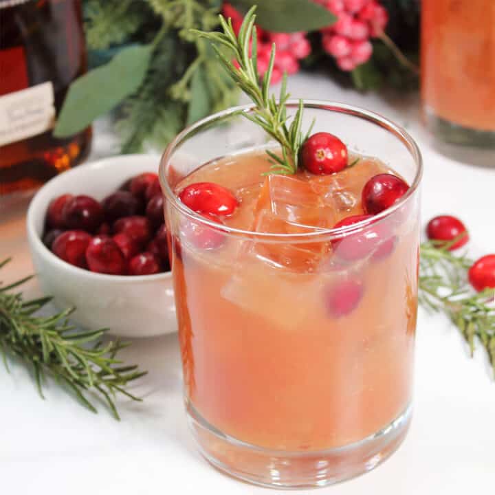Cranberry Bourbon Cocktail