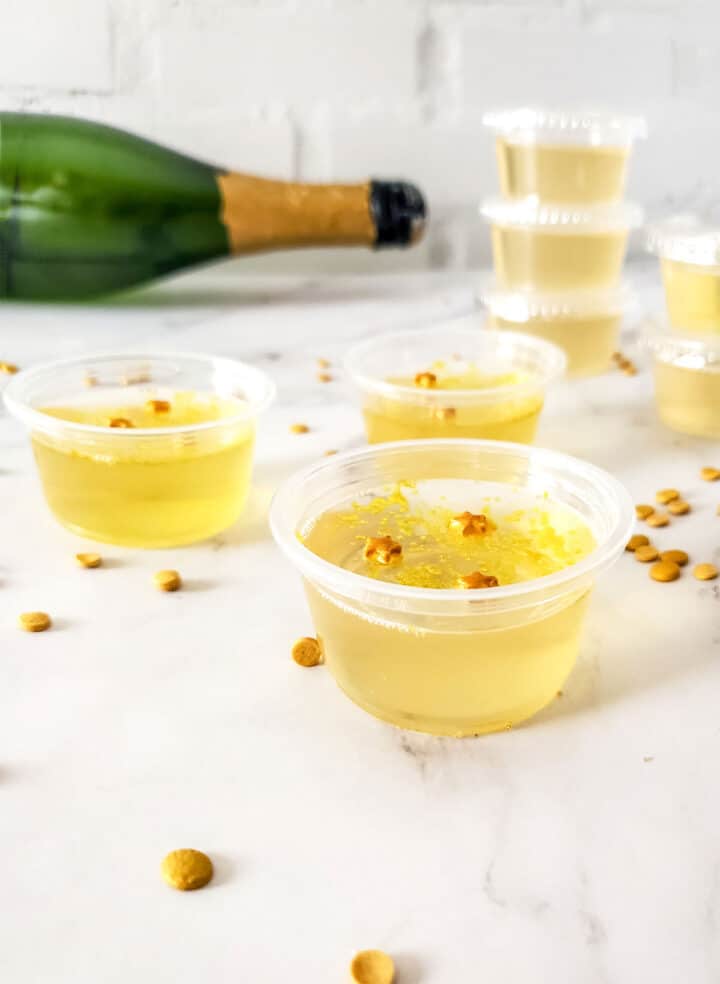 Best Champagne Jello Shots Recipe - 2 Cookin Mamas