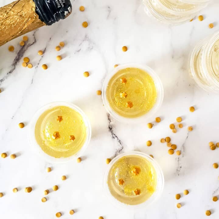 Best Champagne Jello Shots Recipe - 2 Cookin Mamas