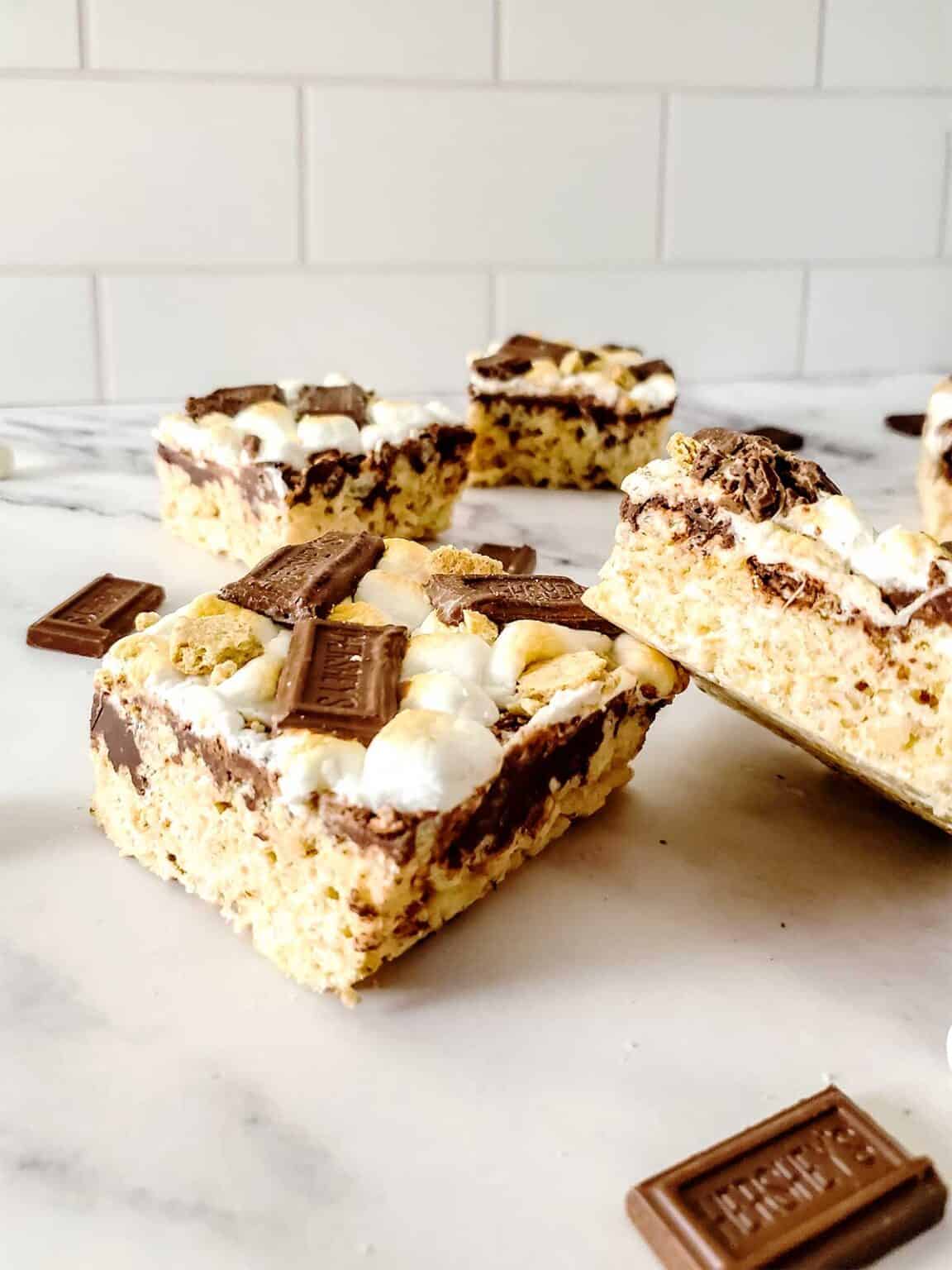 S'mores Rice Krispie Treats