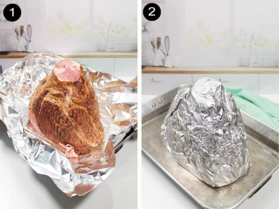 Maple Brown Sugar Glazed Ham