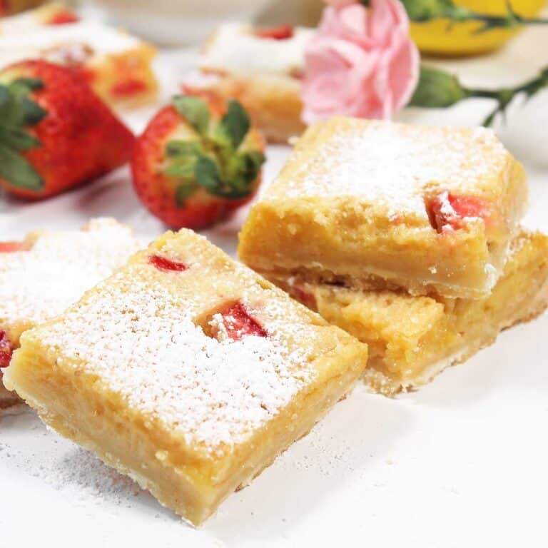 Strawberry Lemonade Bars