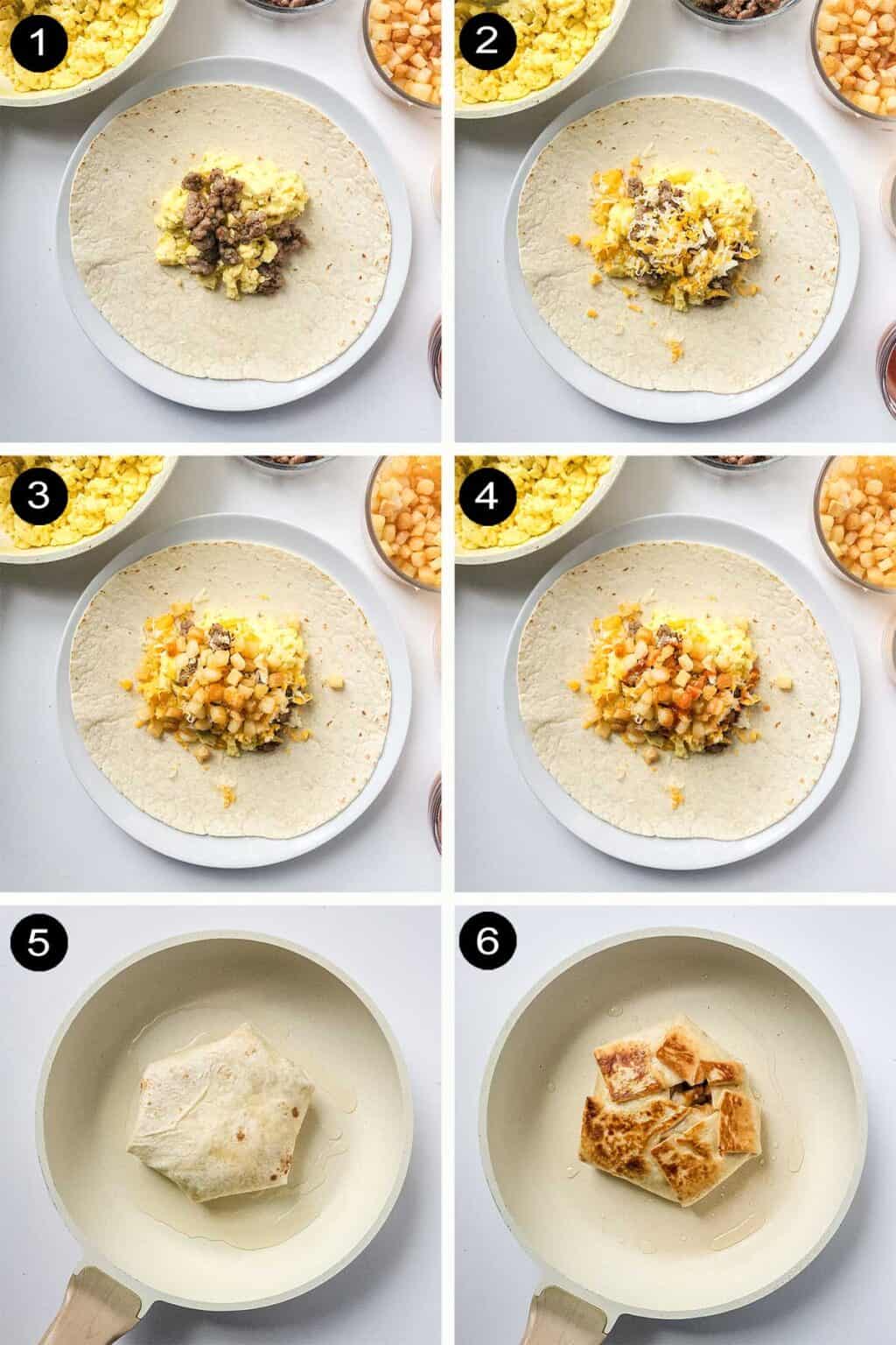 Breakfast Crunchwrap