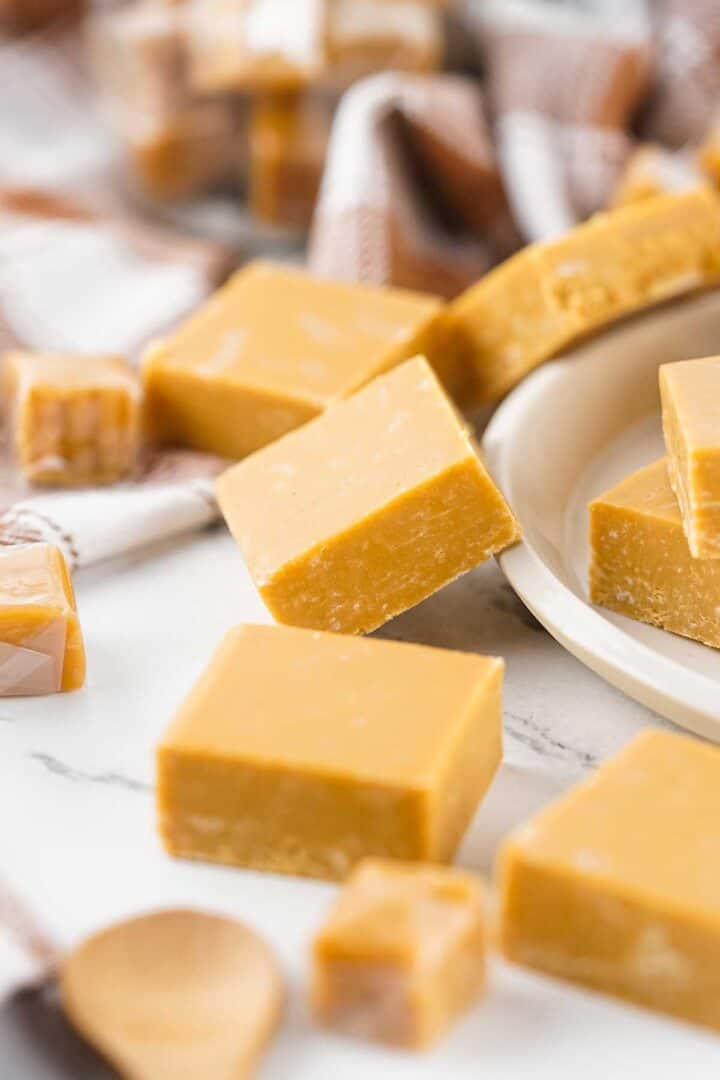 Caramel Fudge (Easy 2 Ingredient Recipe) - 2 Cookin Mamas